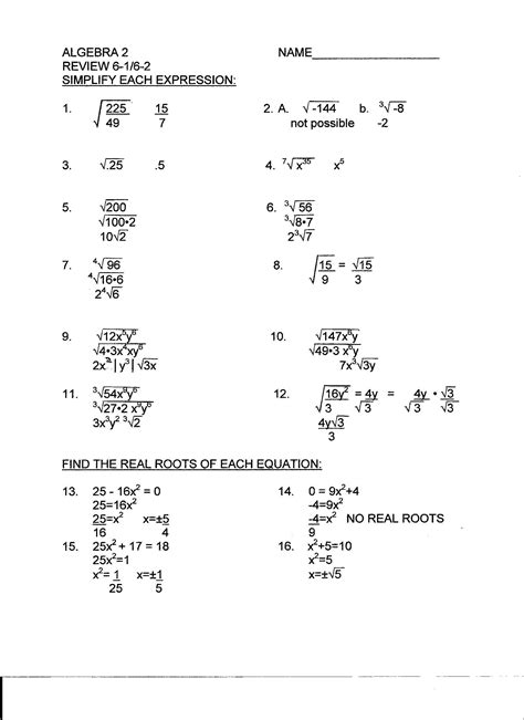 Math Worksheet Factoring Binomials