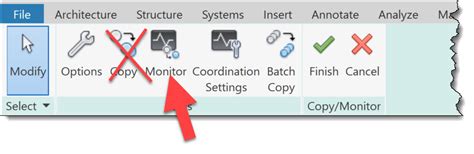 bim chapters copy monitor levels