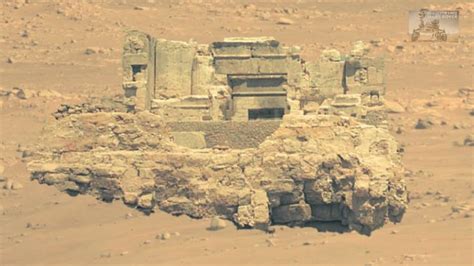 Mars Perseverance Rover Recently Found The Remains Of An Ancient Civilization Structure On Mars