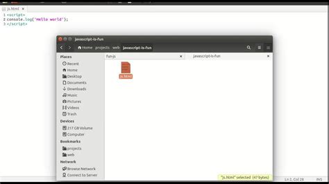 Hello World In Javascript Youtube