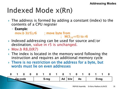 msp430 assembly language instructions andaddressing modes pdf