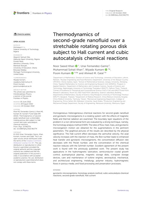 pdf thermodynamics of second grade nanofluid over a stretchable