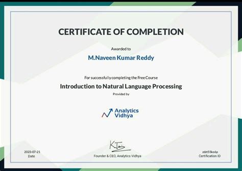 Naveen Kumar Reddy On Linkedin Analyticsvidhya Nlp Naturallanguageprocessing Learningjourney