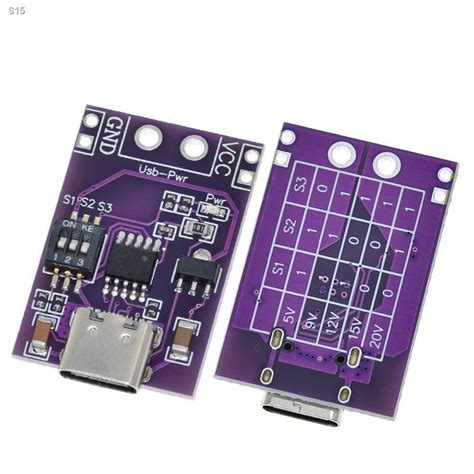 Type C PD QC AFC Fast Charge Decoy Trigger Support 5V 9V 12V 15V 20V Fixed Voltage Output