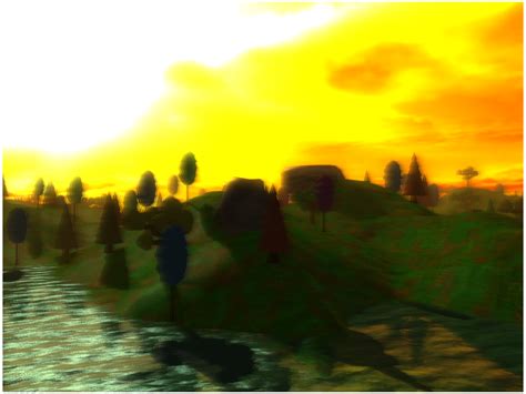 OpenGL Terrain Renderer Update Motion Blur Developer Log