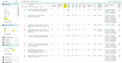 Sn74cb3q3257 Do You Have A 4 1 Mux With 1 8 V Supply Voltage And Support Spi And I2c Signals