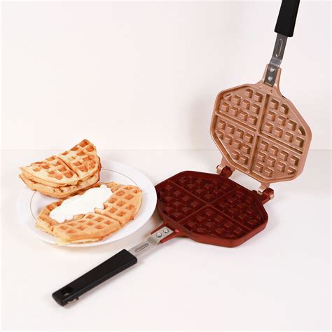 와플 팬 메이커 기계 후라이팬 국산 무쇠 와플기 틀 샌드위치 누룽지 만들기 와플머신 감도 깊은 취향 셀렉트샵 29cm