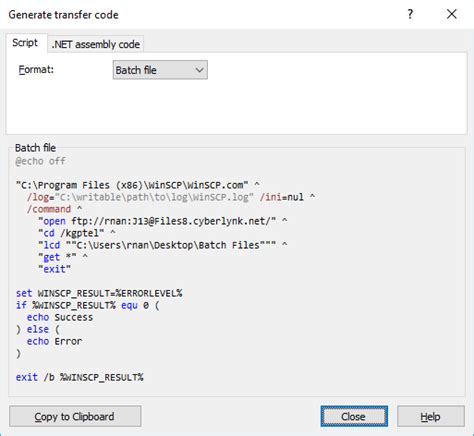 Windows Automate File Transfer Activity From Local Machine To Remote