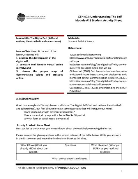 SAS GEN SAS Module Babe Activity Sheet This Document Is The Property Of