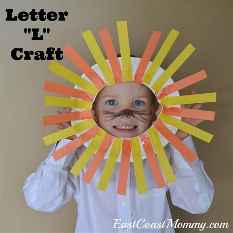 East Coast Mommy Alphabet Crafts Letter L