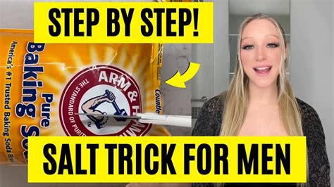 SALT TRICK ⚠️ SALT TRICK FOR MEN - SALT TRICK FOR ED - SALT TRICK IN SHOWER - SALT TRICK TO GET ...