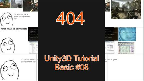 Unity3d Tutorial Basic 08 Myanmar Youtube