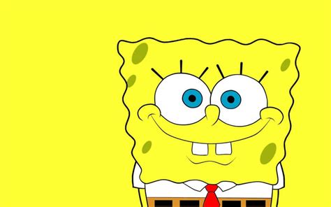 Download Free Feel The Joy Of Spongebob Smiling Wallpaper