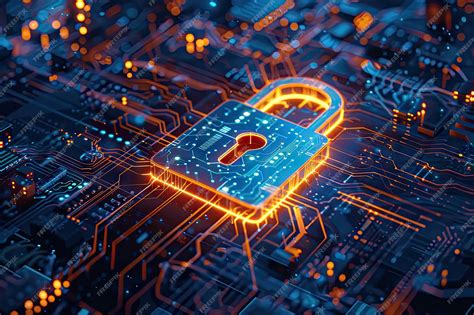 Premium Photo Cyber Security Technology For Online Data Protection And Privacy