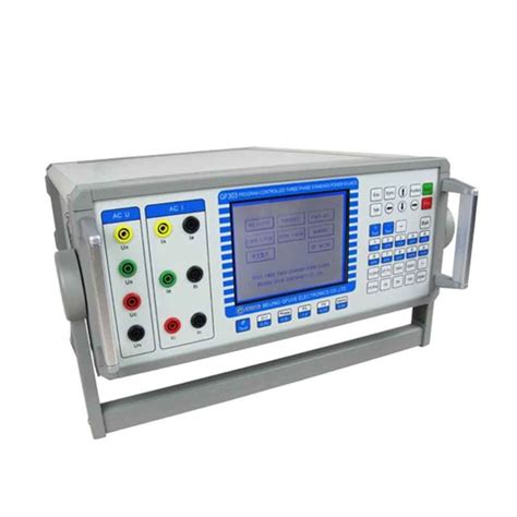 Program Controlled Secondary Injection Test Kit High Accuracy Three Phase Standard