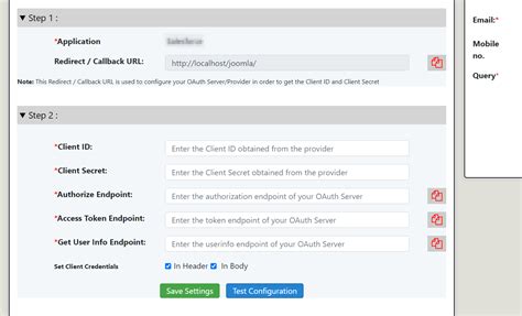 IBM Single Sign On SSO Into Joomla Using OAuth OIDC