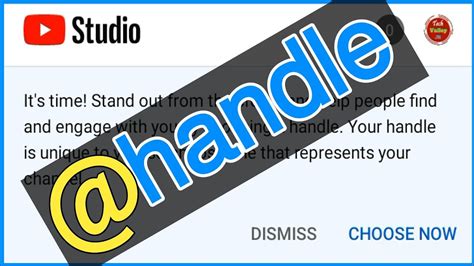 Handle How To Create Handle What Is Youtube Handle Youtube