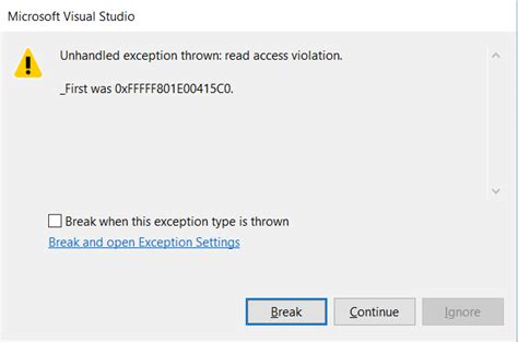 C Access Violation Error After DeviceIoControl Stack Overflow