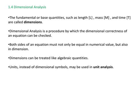 Ppt Physics Units Problem Solving And Dimensional Analysis Powerpoint Presentation Id2189273
