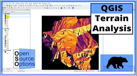 QGIS Terrain Analysis Hillshade Slope Aspect Version 3 X YouTube