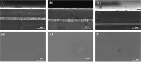 Cross Sectional And Planar View Field Emission Scanning Electron