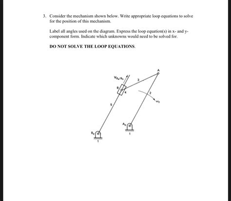 Solved Consider The Mechanism Shown Below Write Chegg