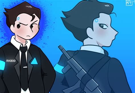Connor Fanart R Detroitbecomehuman