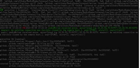 如果网络连接断开，会panic · issue 601 · tair opensource redisshake · github