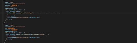 Dont Use Accessor As Keys · Issue 1630 · Tanstacktable · Github