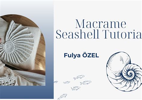 Macrame Pattern Seashell Pattern Pdf File Tutorial Writing And With Photographs Tutorial