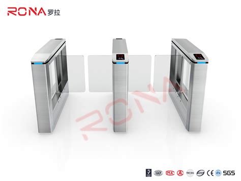RFID Automatic Swing Turnstile Revolving Door Security Access Control Turnstile