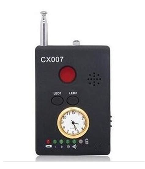 Professional Wireless Rf Signal Bug Detector Cx007 Cellphone Jammer Rf Jammer Spy Camera Supplier