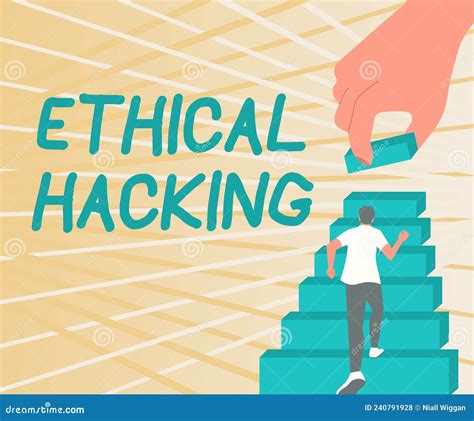 Handwriting Text Ethical Hacking Concept Meaning Act Of Locating Weaknesses And Vulnerabilities