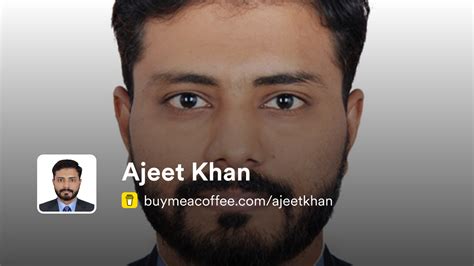 Ajeet Khan Buymeacoffee