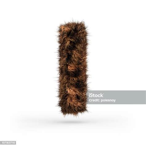 대문자는 솜 털과 모피 폰트입니다 편지 나 3d 털에 대한 스톡 사진 및 기타 이미지 털 3차원 형태 알파벳 I Istock