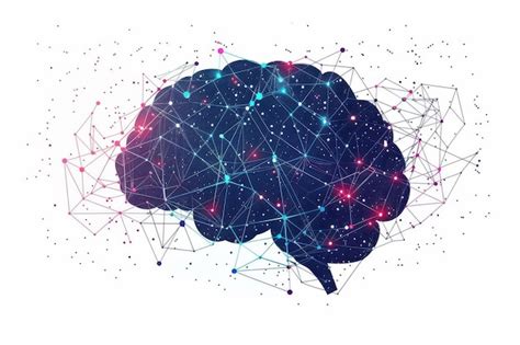 Premium Photo Futuristic Ai Brain With Glowing Digital Patterns