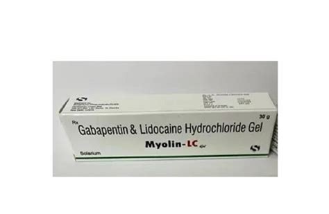 Myolin Lc Gabapentin Lidocaine At Rs 36 Pack Lidocaine And Gabapentin Gel In New Delhi Id