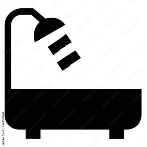Shower Vector Icon Symbol Logo Clipart Isolated Vector