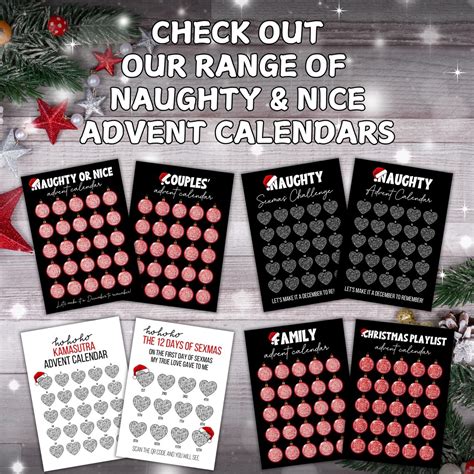 Sexy Advent Calendar Sex Position Advent Calendar Naughty Adult