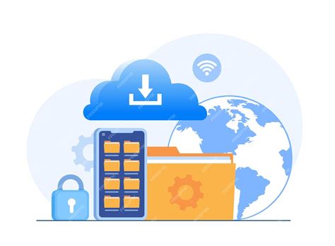 Premium Vector File Management Administration Data Filing Concept Folder Gallery