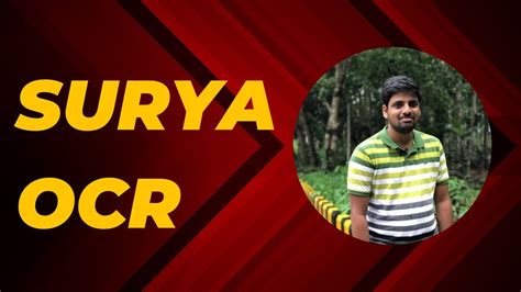 Text Detection Using Surya Ocr Youtube