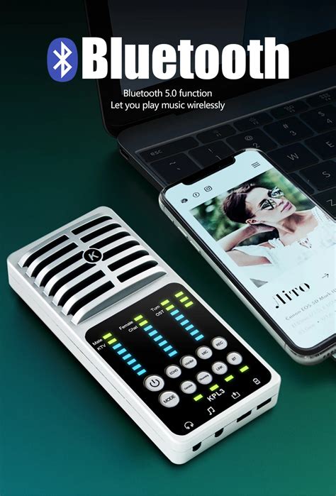 Usb Audio Interface Sound Card With Condenser Microphone Live Broadcast Phone Pc Recording