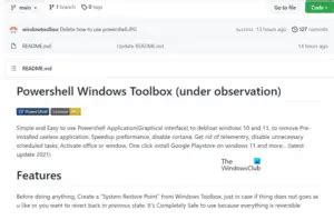 Windows Toolbox From GitHub Is Malicious Uninstall It ASAP