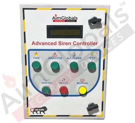 Advanced Siren Controller Manufacturer Supplier From Delhi