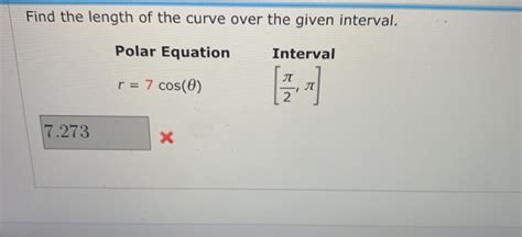 solved find the length of the curve over the given interval