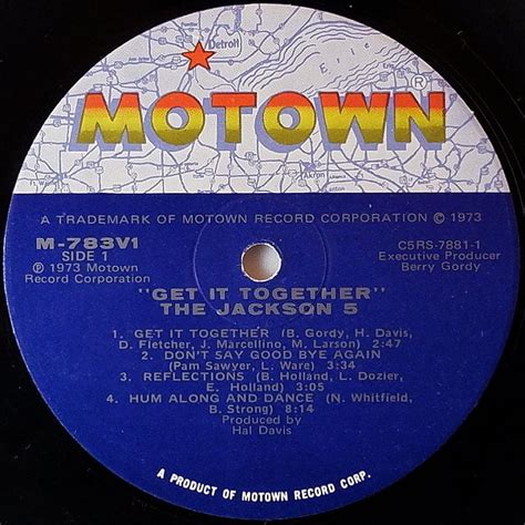 The Jackson 5 Get It Together Motown Lp