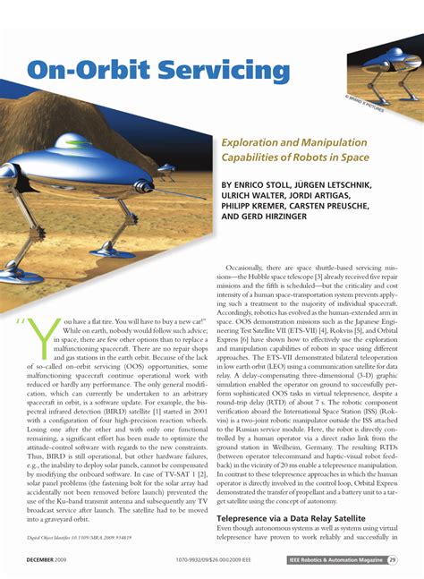 pdf on orbit servicing