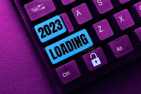 Writing Displaying Text 2023 Loading Word For Advertising The Upcoming Year Forecasting The