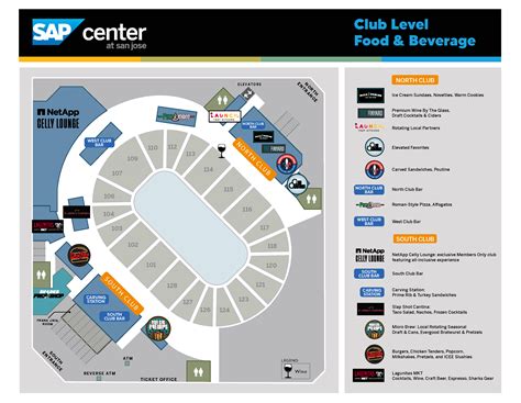 Venue Maps Sap Center