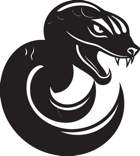 Premium Vector Darkened Elegance Black Serpent Graphiconyx Scales